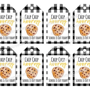Chip Chip Hooray Printable Gift Tag | Graduation Gift Tag | Chocolate ...