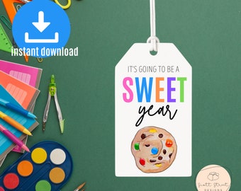 Back to School Gift Tag | Etsy