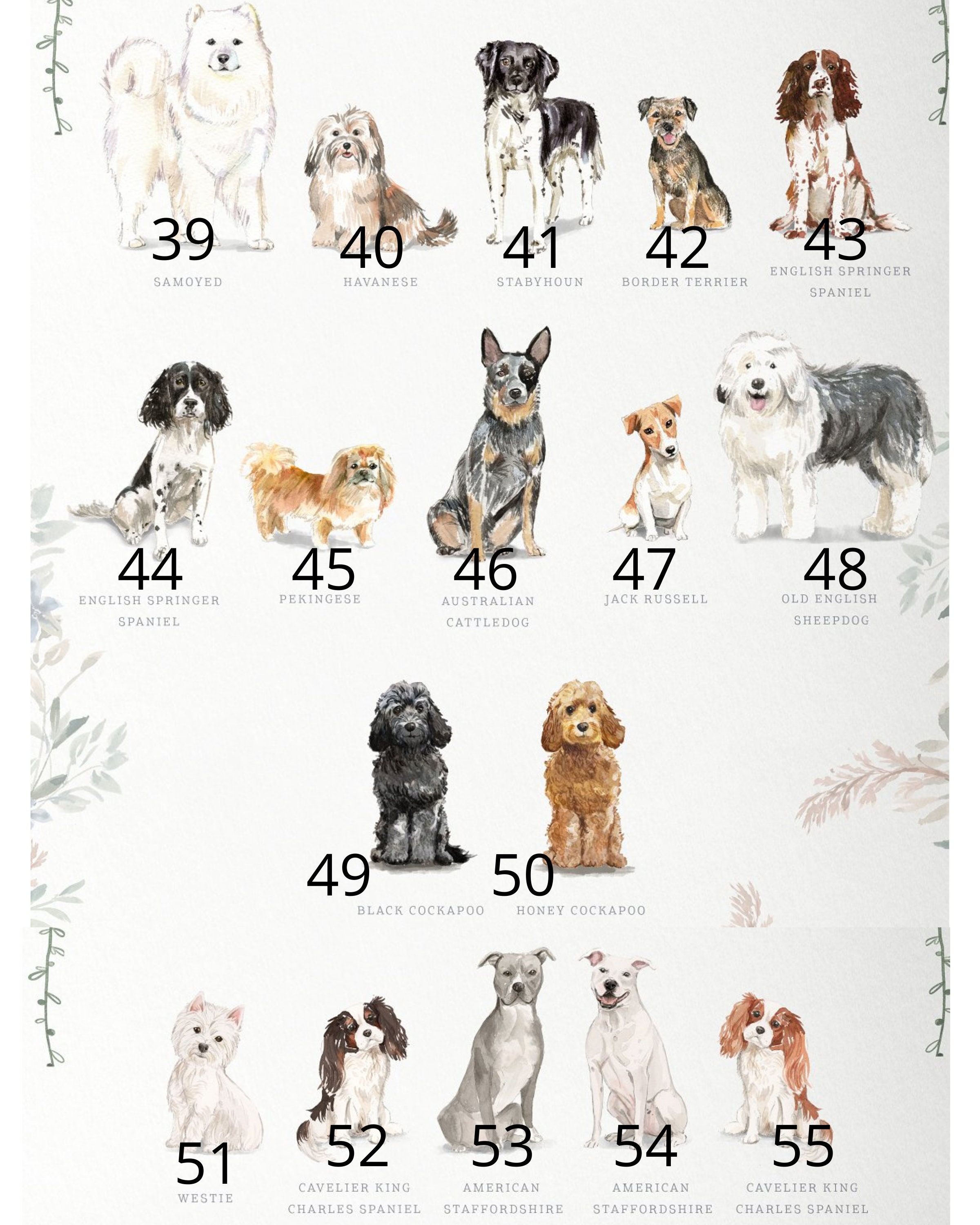 Deck the Paws Personalized Dog Printable Gift for Dog Lover - Etsy