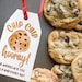 Chip Chip Hooray Printable Gift Tag Appreciation Gift Chocolate Chip ...