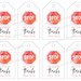 Stop and Let Me Say Thank You Gift Tag | Stop Sign Gift Tag | Digital ...