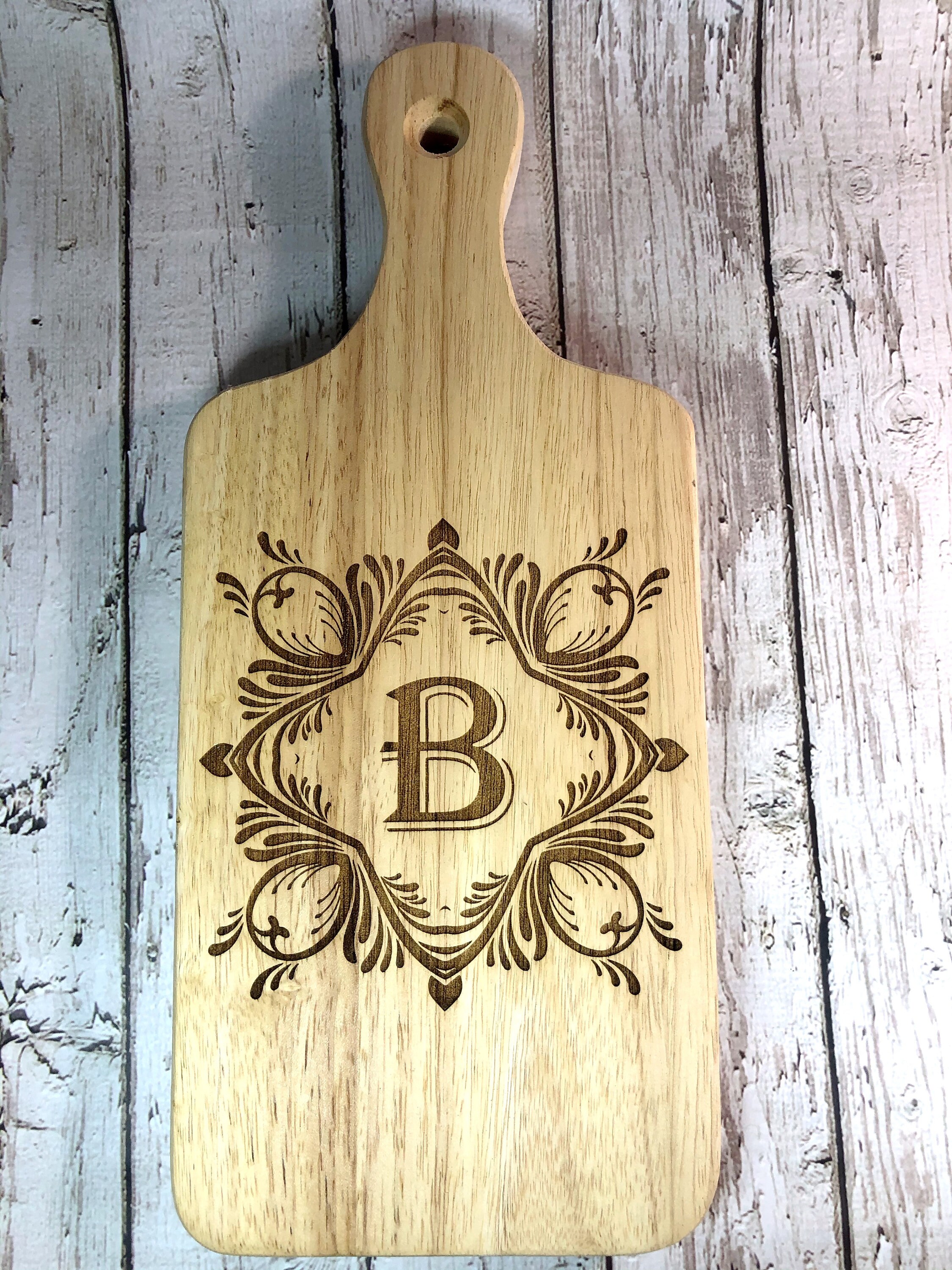 Custom Wood Cutting Board, Personalized for You or as a Gift, Weddings ...