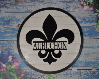 Custom Round Farm Sign - Etsy