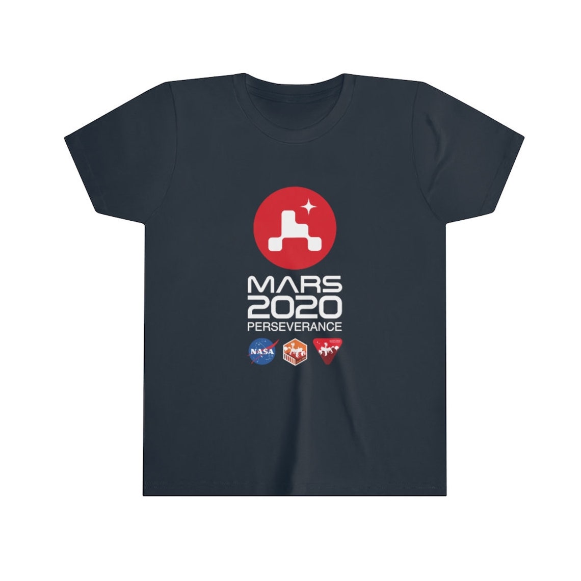 Mars Perseverance Rover Kids T-shirt Nasa Mars 2020 Youth - Etsy