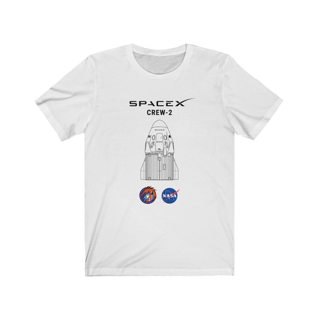 Spacex Crew-2 T-shirt NASA Crew Mission Shirt Spacex NASA | Etsy