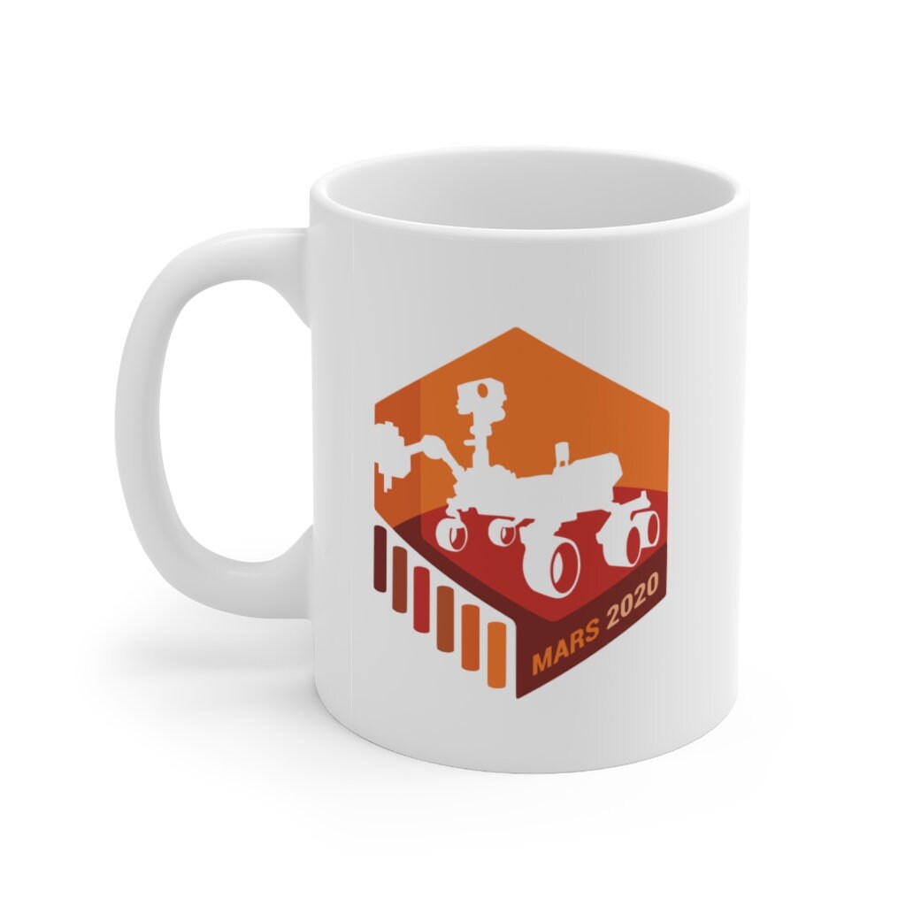 Mars 2020 Perseverance Patch Mug 11oz / NASA Mars Rover Mug / - Etsy España
