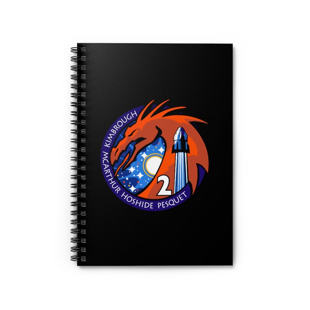 Spacex Crew-2 Patch Notebook NASA Crew-2 Mission Spiral - Etsy