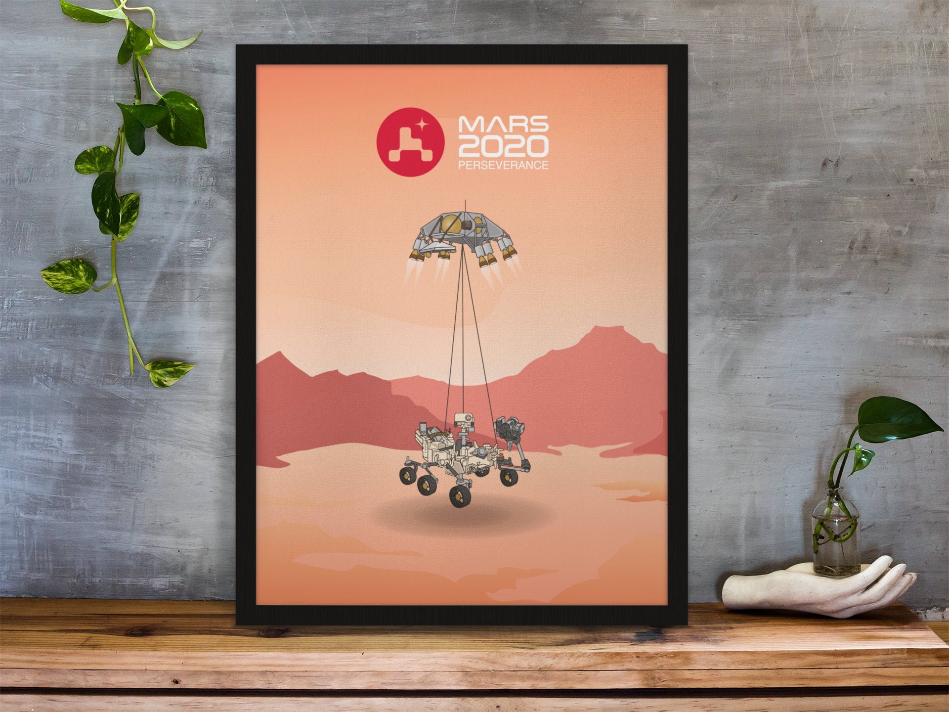 Mars Perseverance Rover Poster NASA Mars 2020 Poster NASA | Etsy