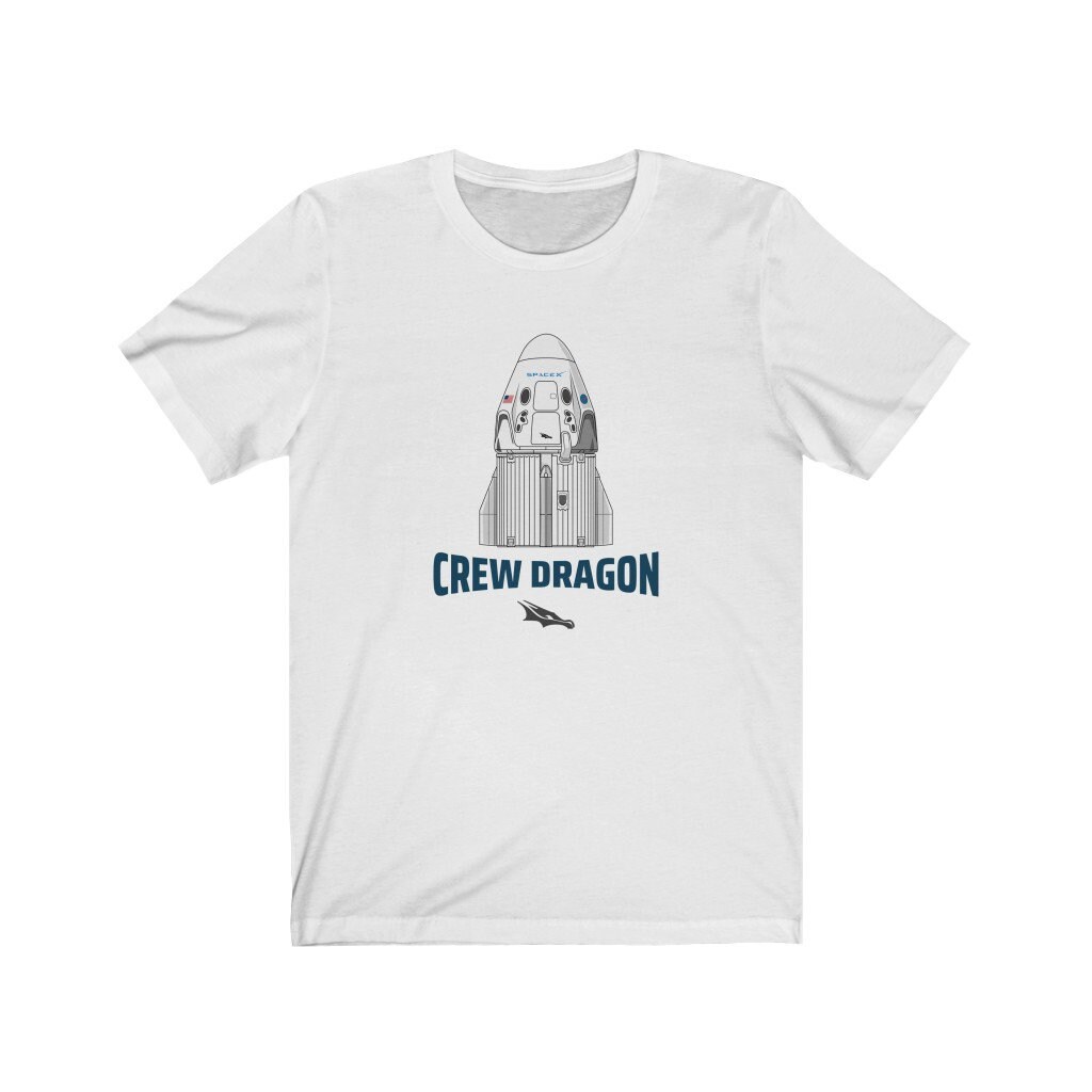 Spacex Dragon T-shirt Dragon Capsule Shirt NASA Crew 2 - Etsy UK