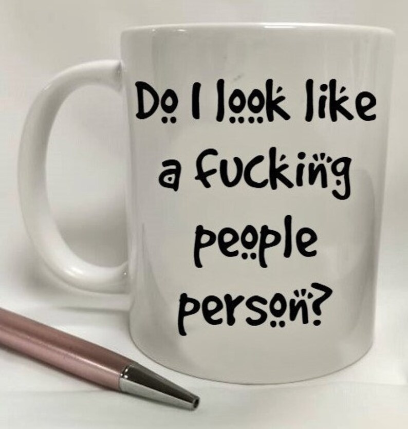 Sweary Mug offensive rude insult gifts for her gifts for | Etsy