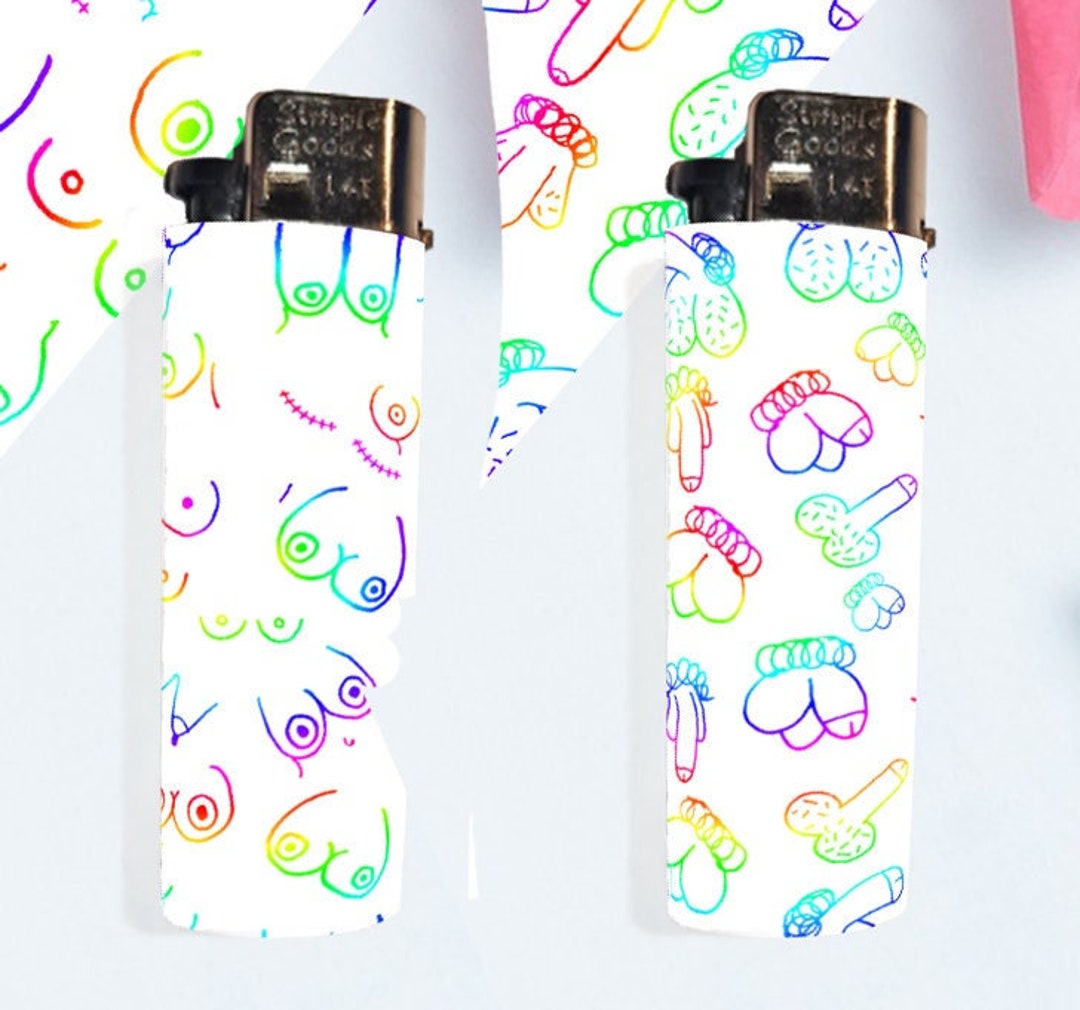 Sweary Lighter Wrap, Offensive, Rude, Insult, Smoker, Weed, Gifts for ...