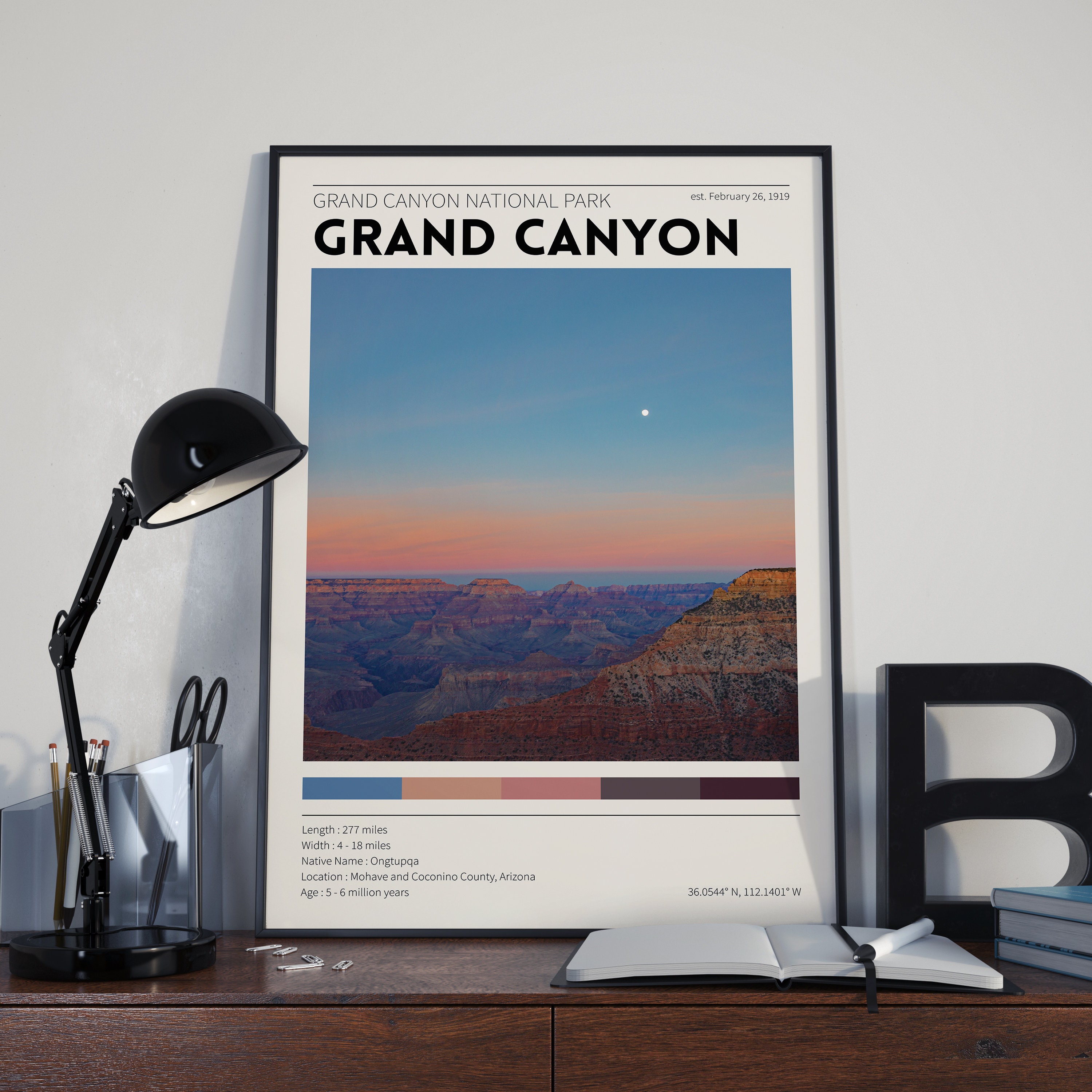 Grand Canyon / Grand Canyon National Park / Vintage National Park ...