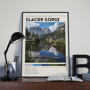 Glacier Gorge Trail / Rocky Mountain National Park / Vintage Travel ...