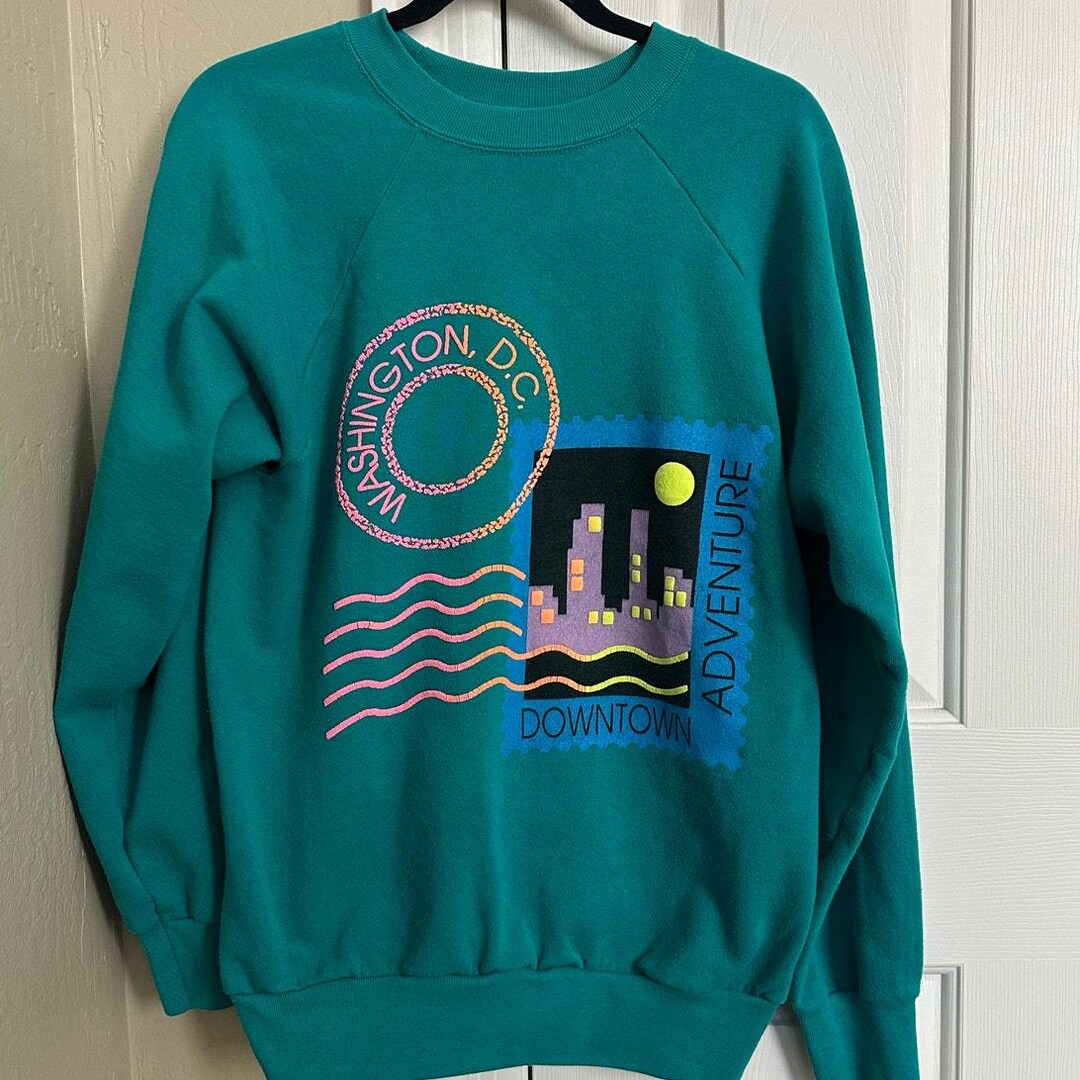Vintage Signal Downtown Adventure Washington DC Sweatshirt - Etsy
