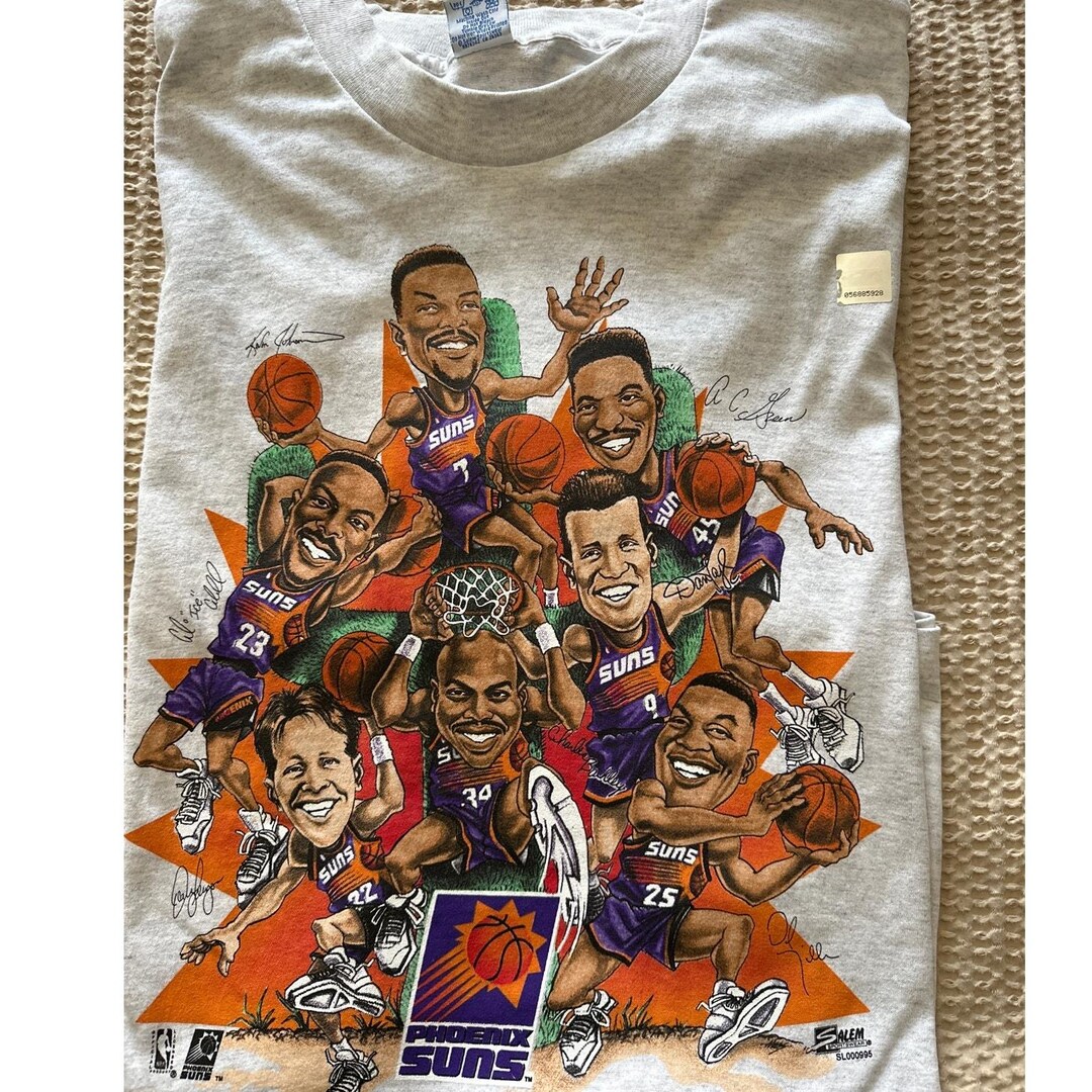 Vintage Phoenix Suns Caricature 90s Shirt Barkley Salem Whoop De Deoo ...