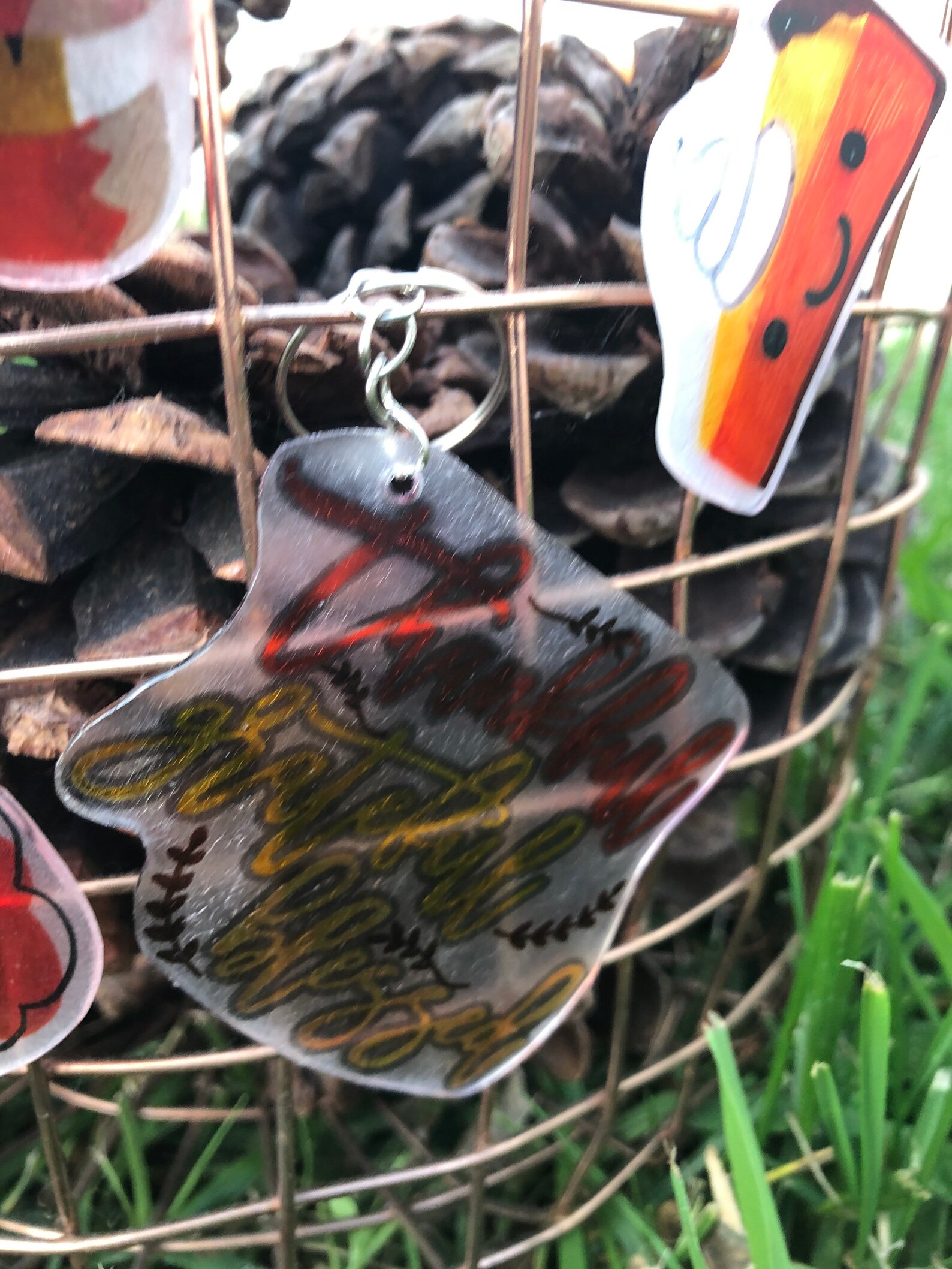 Tema de otoño Thankful, Grateful, Blessed plástico encogimiento dink ...