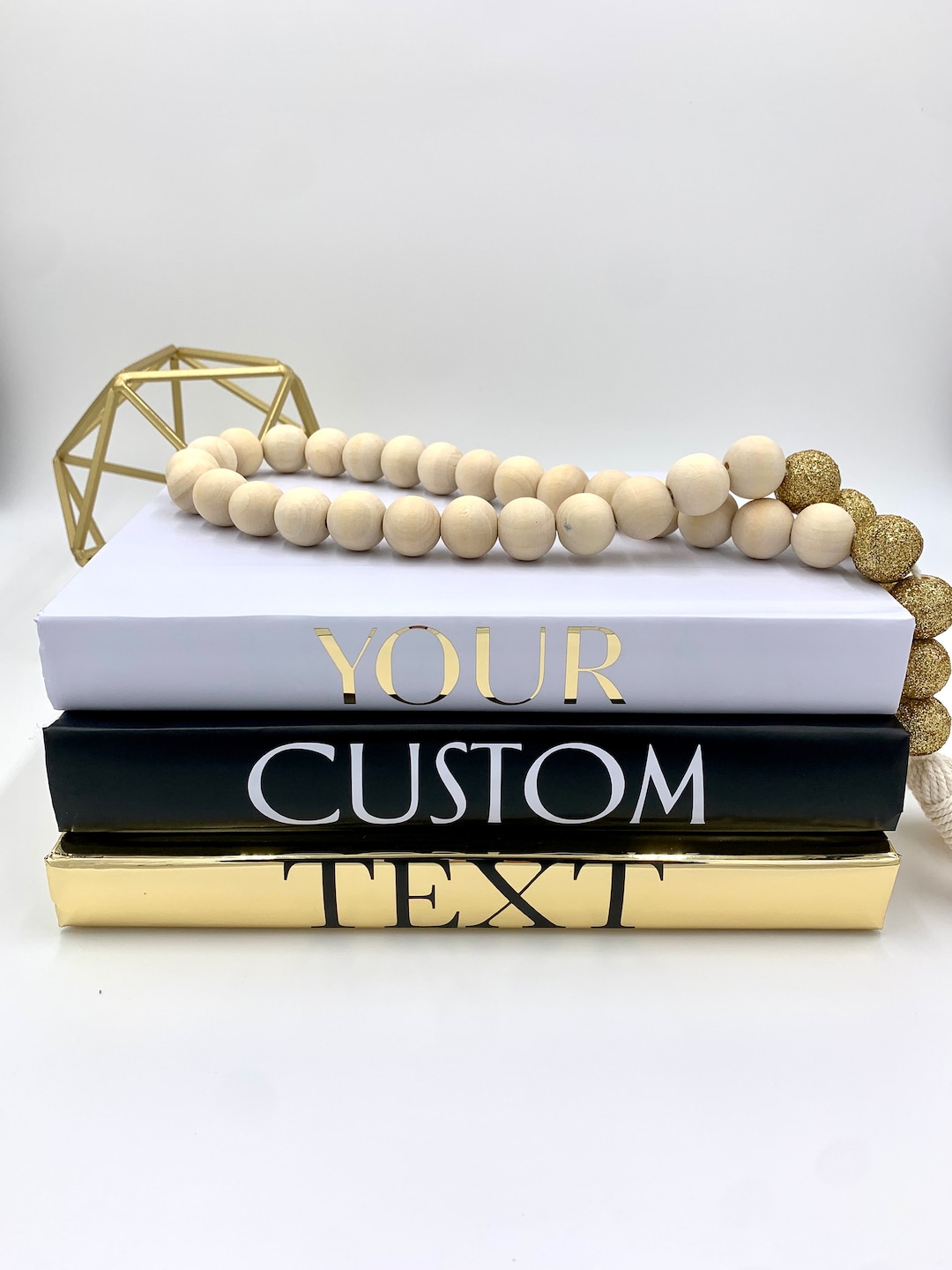 Luxury Coffee Table Books | Custom Books | Decorative Books | Stacked ...