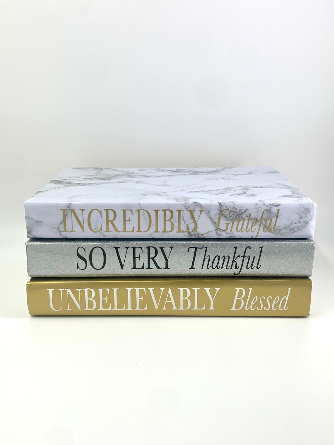 Thankful Blessed Grateful Coffee Table Books | Faith | Luxury Books ...