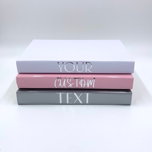 Designer Decorative Books - Etsy