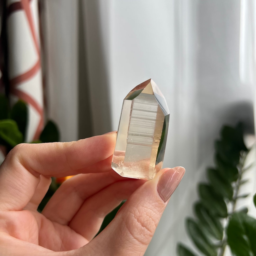 Natural Citrine Point, Citrine Tower, Citrine Crystal Tower, Genuine ...