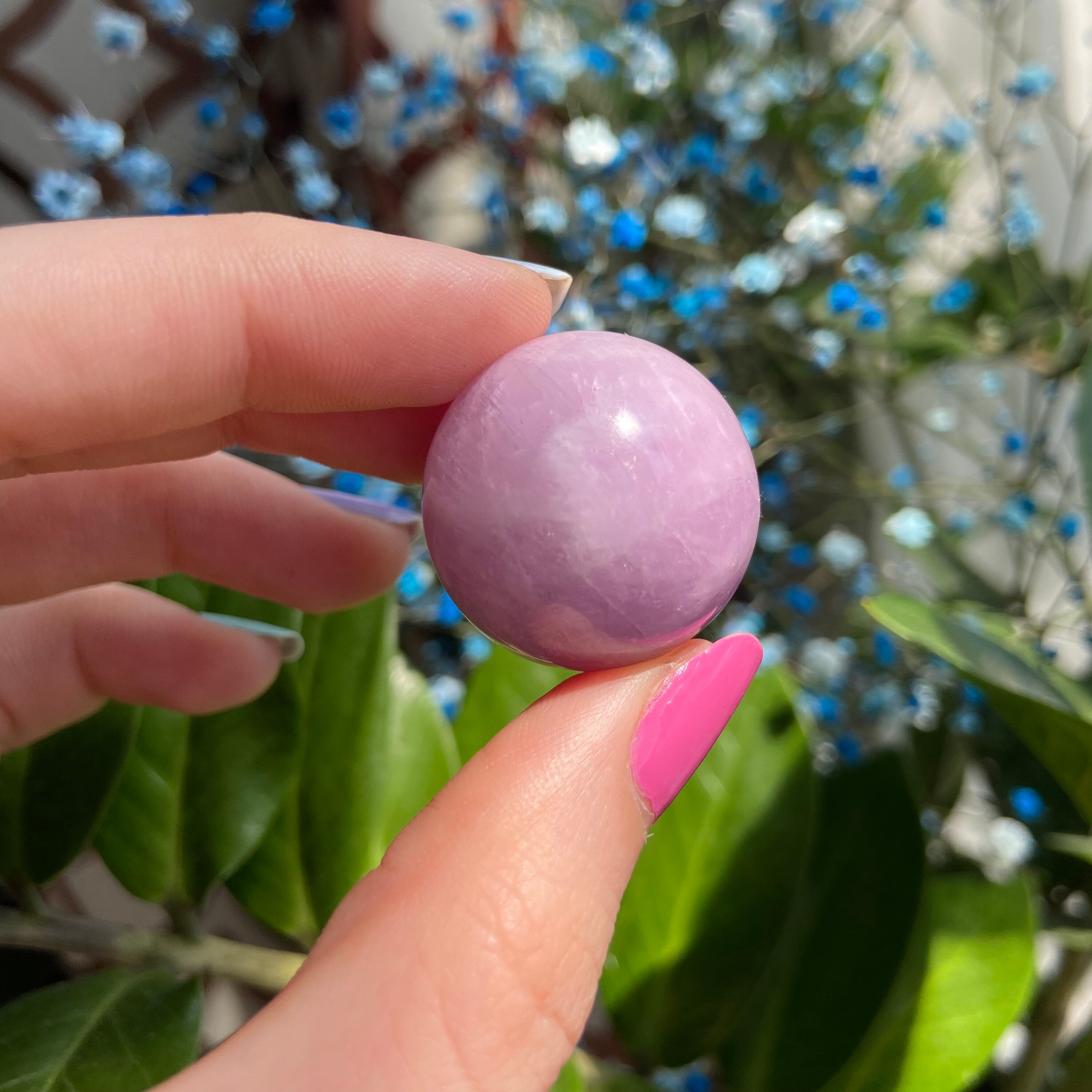 Kunzite Mini Sphere Kunzite Sphere Kunzite Crystal - Etsy