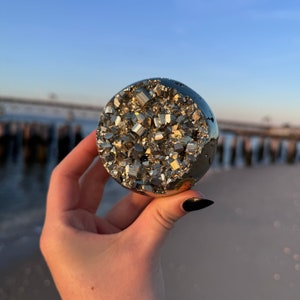 Pyrite Sphere, Pyrite Ball, Pyrite Cluster, Pyrite Specimen, Raw Pyrite ...