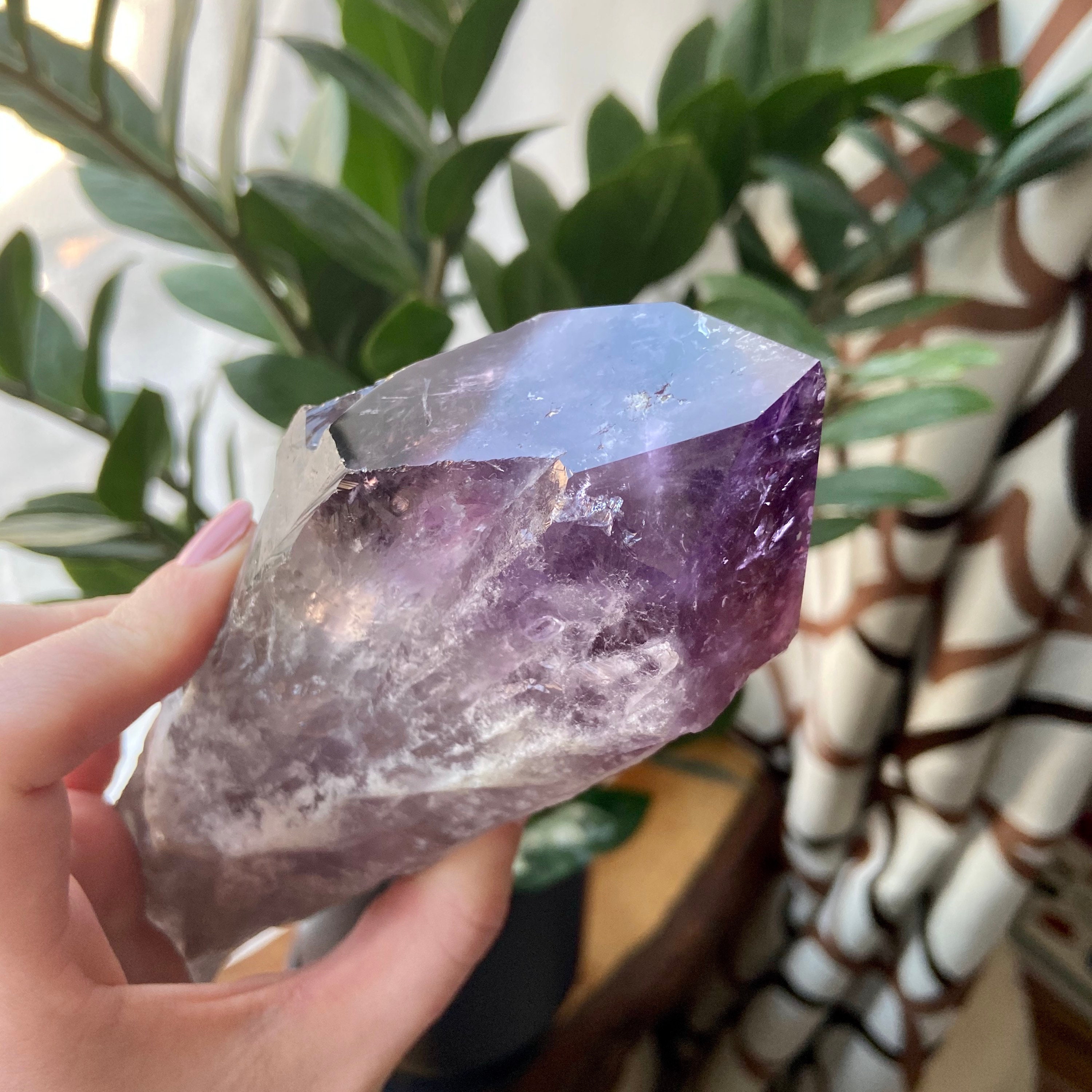 Amethyst Root Crystal Amethyst Wand Amethyst Dragon Tooth - Etsy Canada