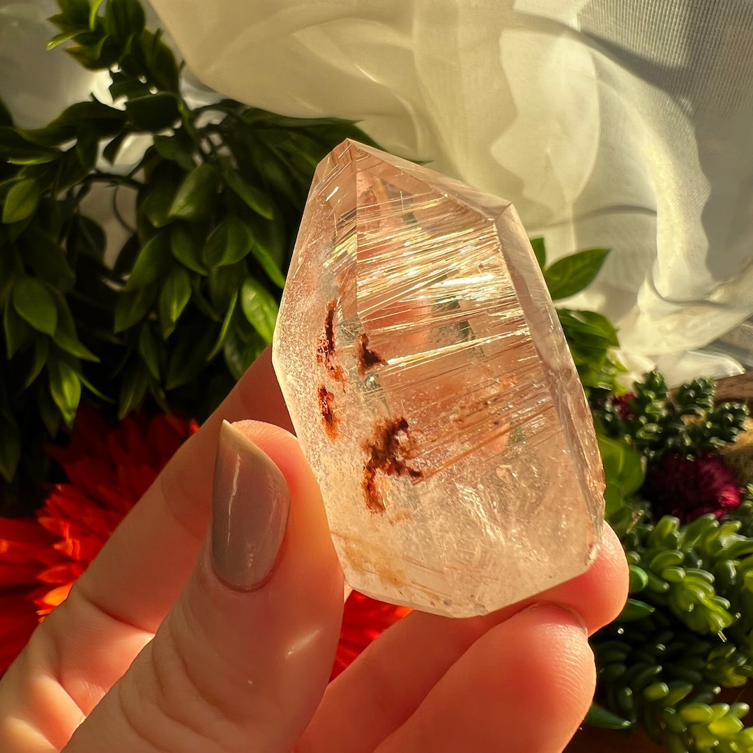 Golden Rutile Point, Rutile Point, Small Rutile Tower, Angel Hair ...