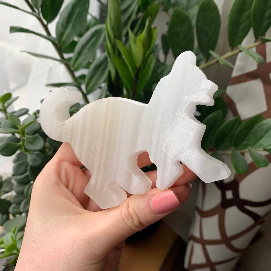 Banded Onyx Cat, Onyx Cat Carving, Self Standing Onyx Cat, Crystal Cat ...