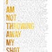 Digital Download of Hamilton's Lyrics for "my Shot" on the Background ...