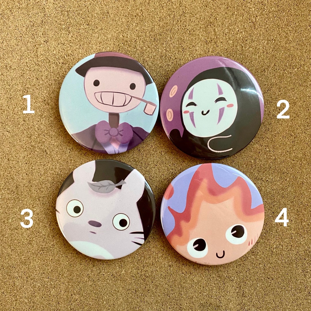 Anime Inspired Buttons! - Etsy