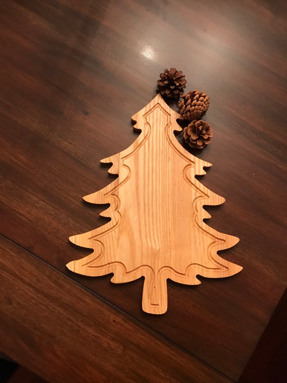Christmas Tree Cutting Board/ Christmas Tree Charcuterie - Etsy