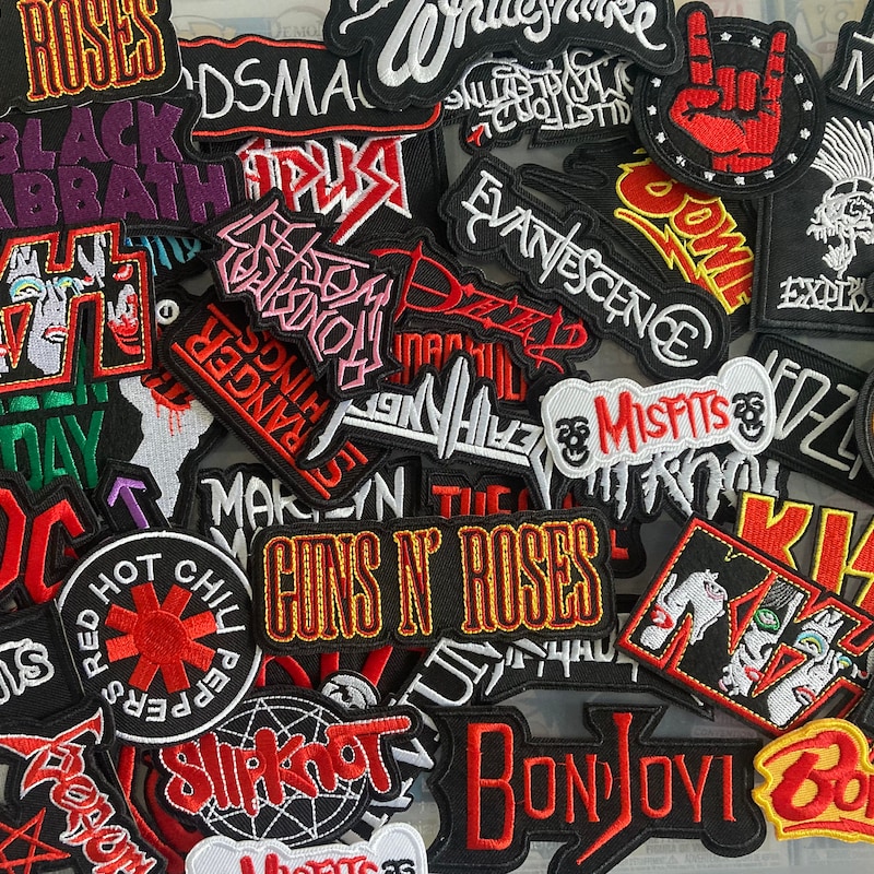 Band Patches - Etsy