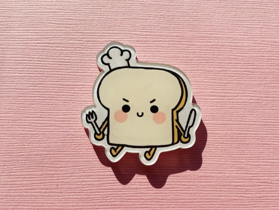 Bread Magnet / Chef Magnet / Toast - Etsy