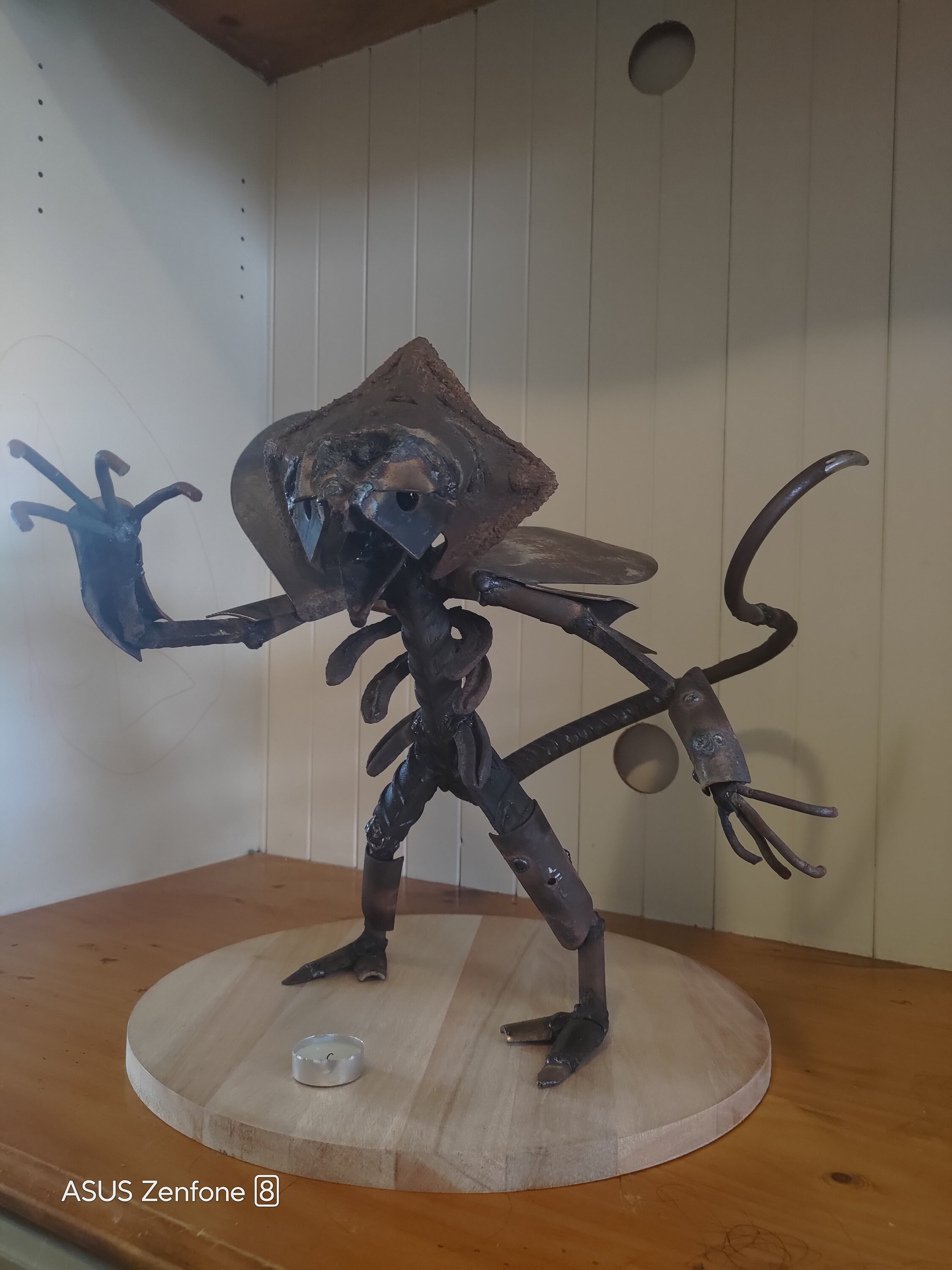 Metal Creature Sculpture - Etsy