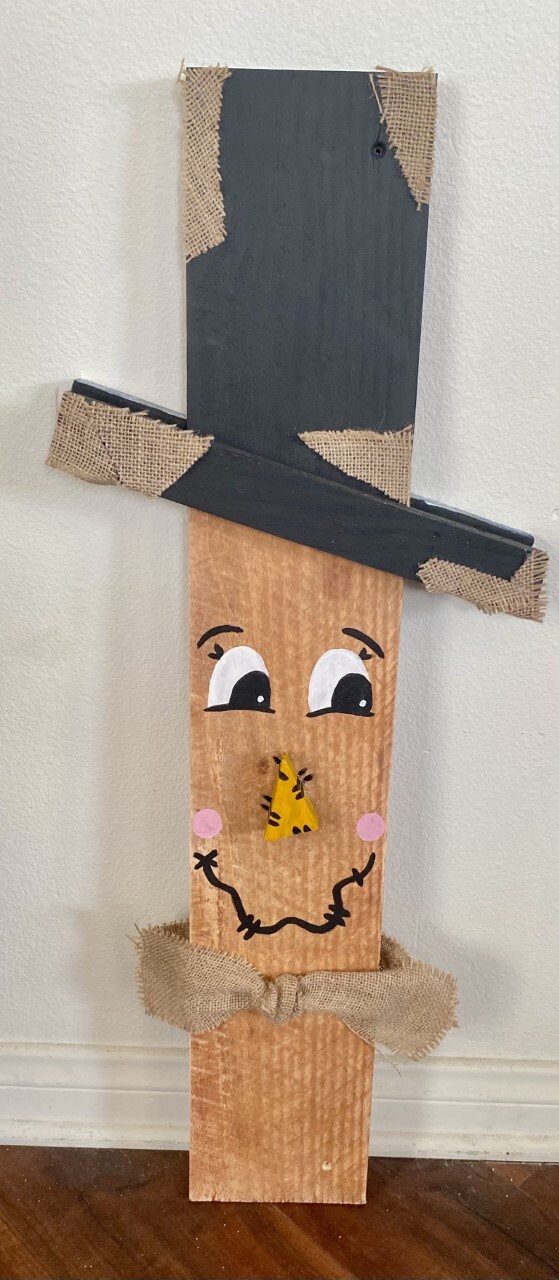 Reversible Scarecrow and Snowman Decor - Etsy