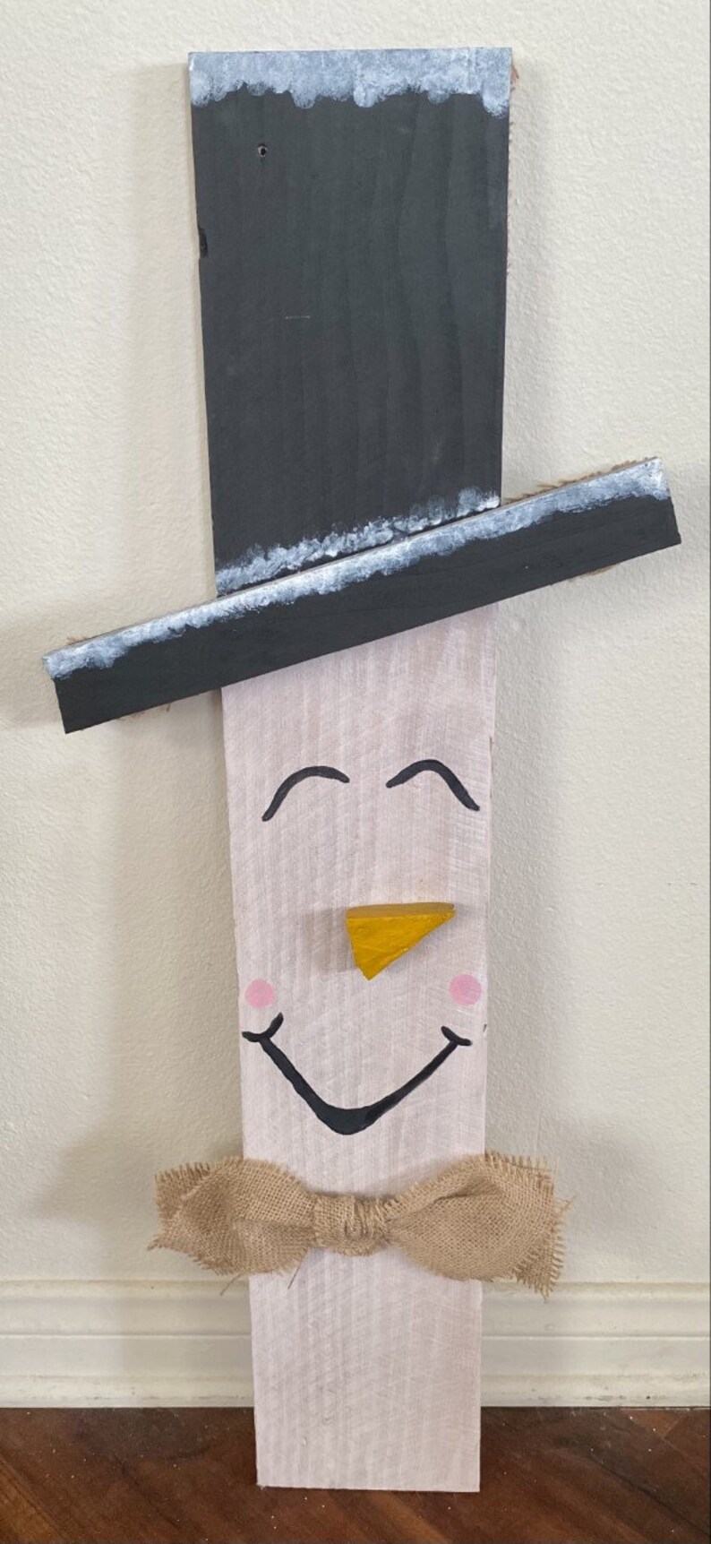 Reversible Scarecrow and Snowman Decor - Etsy