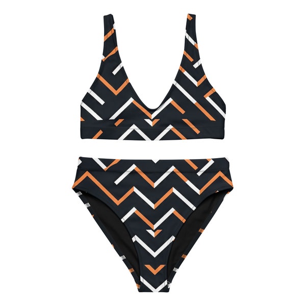 Chevron Swimsuit - Etsy