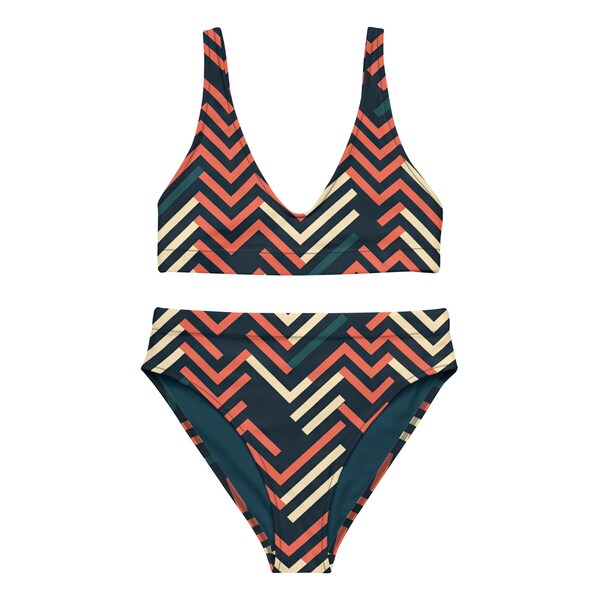 Chevron Swimsuit - Etsy