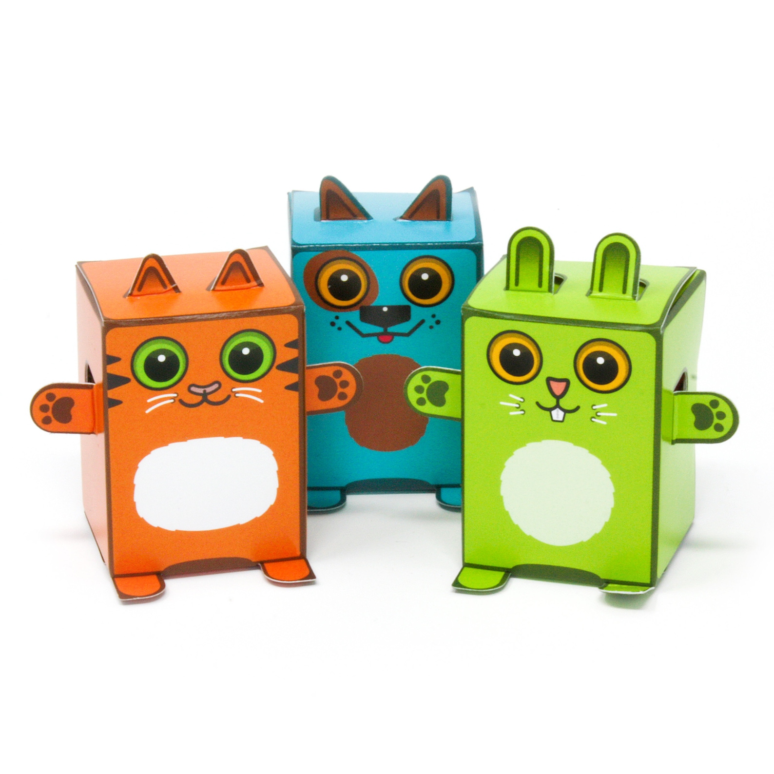 Box Buddies Boxibos Pets Pack of 12 Mini Box Animals - Etsy UK
