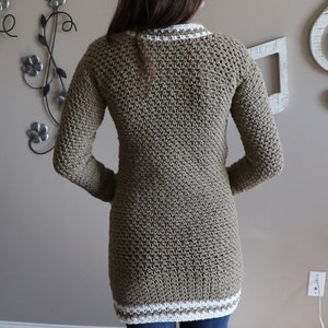 CROCHET PATTERN // Mini Light Brown Dress // Instant Download With ...