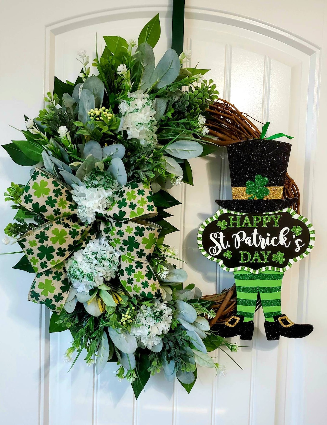 BEST SELLER! St. Patrick’s Day Wreath, Lucky Wreath, Irish Wreath ...