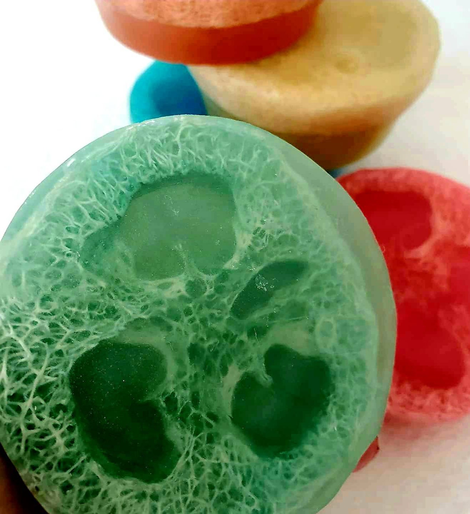 Loofah Soap Scented Soap Bar Luffa Soap Bar Natural Luffa | Etsy