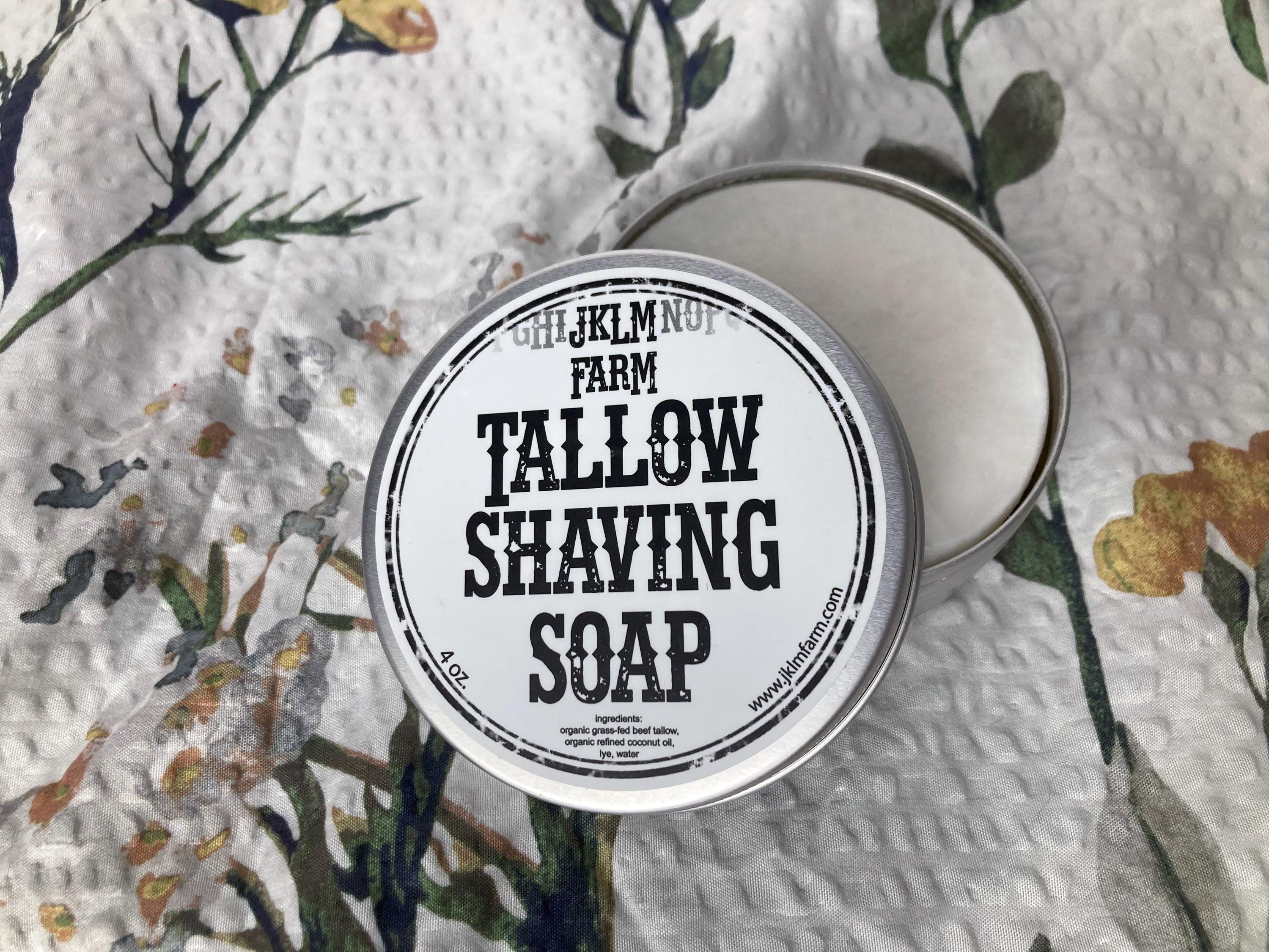 Tallow Shaving Soap - Etsy