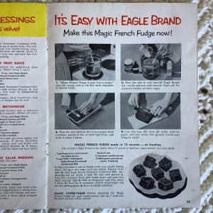 Borden’s Eagle Brand 70 Magic Recipes - Vintage Advertising Cookbook ...