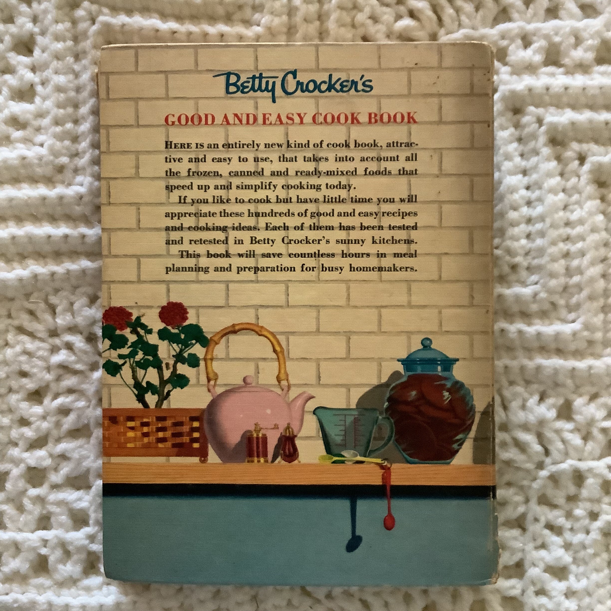 Betty Crocker’s Good and Easy Cook Book - 1st Edition (1954) - Etsy