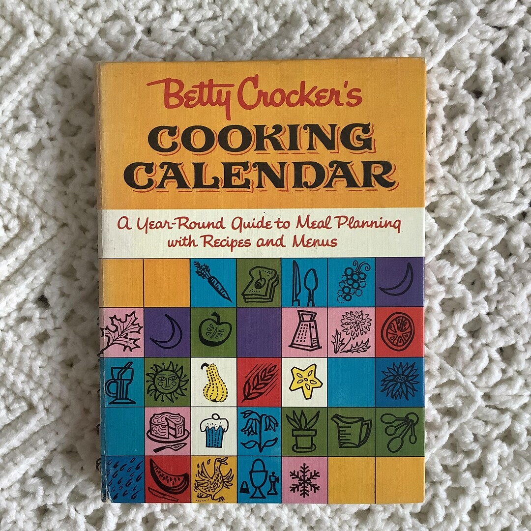 Betty Crocker’s Cooking Calendar - 1st Edition, 1st Printing (1962) - Etsy
