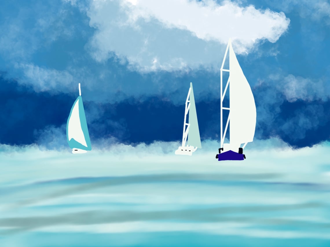 Stormy Seas Procreate Color Palette - Etsy