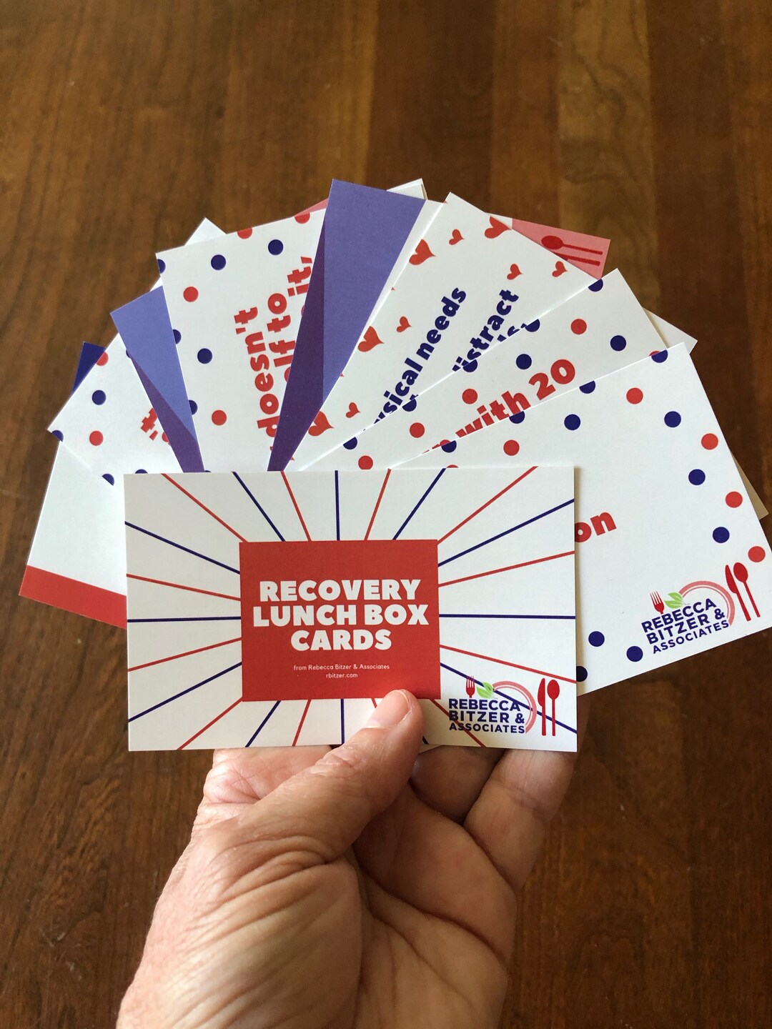 Lunch Box Recovery Cards - Etsy