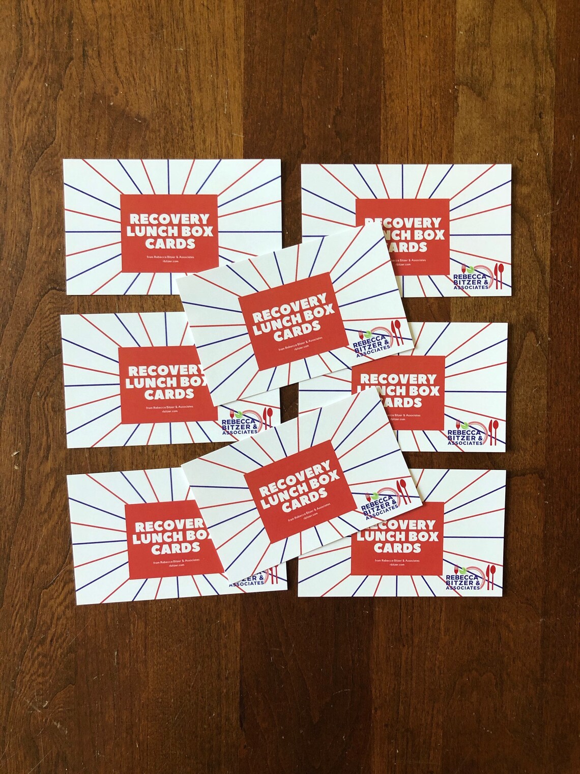 Lunch Box Recovery Cards | Etsy